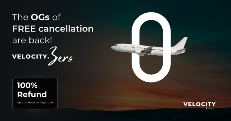 VELOCITY ZERO: Flexible Zero Cancellation Flight Booking